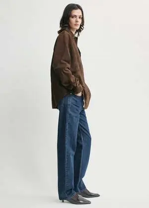 TOTEME Soft Suede Overshirt