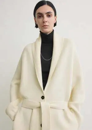 TOTEME Shawl-lapel Cashmere-wool Robe