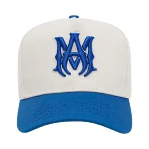 Amiri Ma Canvas Hat 'alabaster - Blue