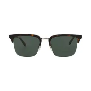 Gucci Square Sunglasses 'havana/silver/green - Brown