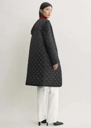TOTEME Quilted Collarless Coat