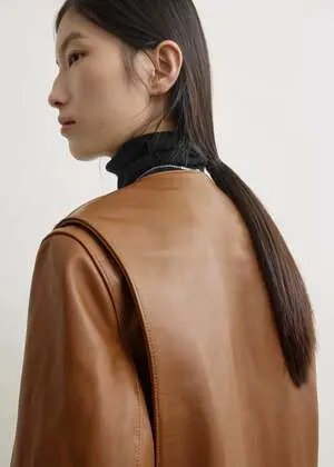 TOTEME Minimalist Biker Jacket