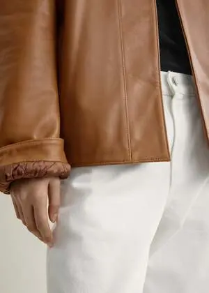 TOTEME Minimalist Biker Jacket