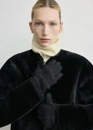 TOTEME Brushed Cashmere Gloves