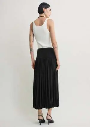 TOTEME Soft Gathered Skirt