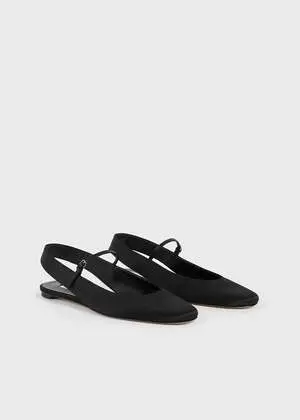 TOTEME Slingback Satin Mary Janes