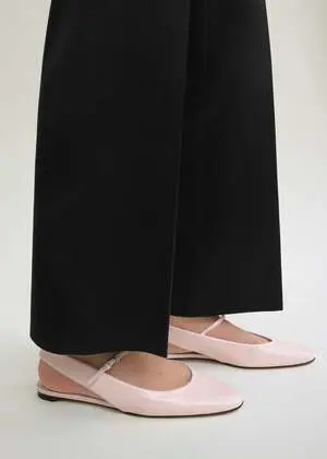 TOTEME Slingback Naplack Mary Janes