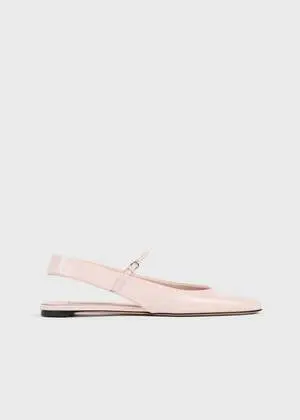 TOTEME Slingback Naplack Mary Janes