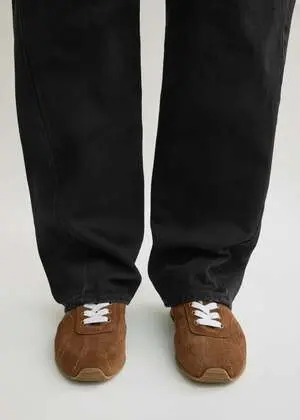 TOTEME Flex Suede Sneakers