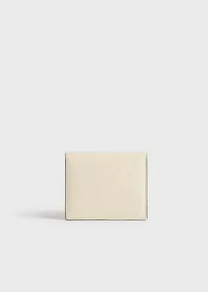 TOTEME T-lock Grained-leather Cardholder