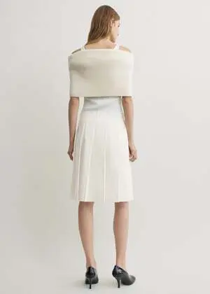 TOTEME Beaded Pleat Skirt