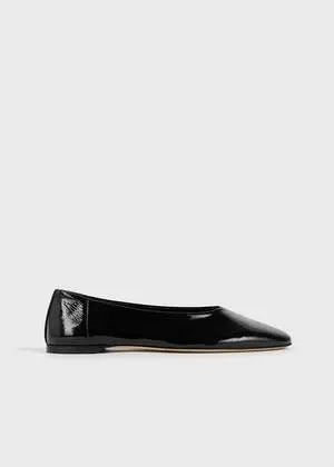 TOTEME Slip Naplack Ballerinas - Black