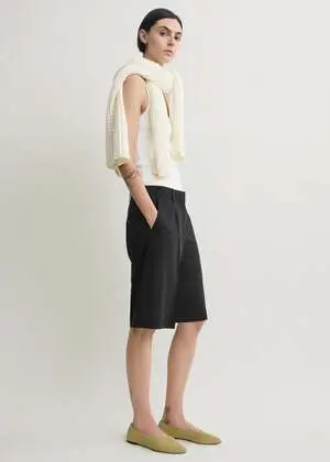 TOTEME Wide Fluid Shorts
