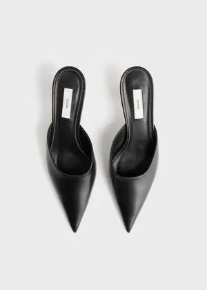 TOTEME Sharp Nappa Mules