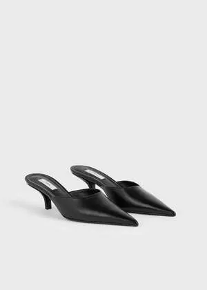 TOTEME Sharp Nappa Mules