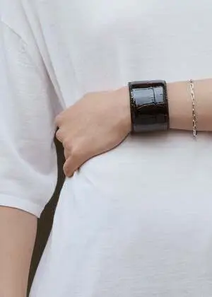 TOTEME Croco-embossed Cuff
