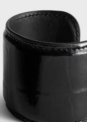 TOTEME Croco-embossed Cuff