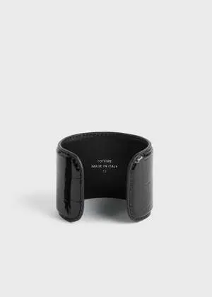 TOTEME Croco-embossed Cuff