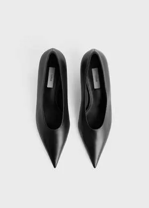 TOTEME Sharp Nappa Kitten Pumps