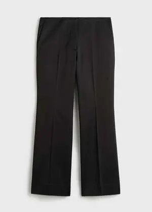 TOTEME Kick Flare Raw-edge Trousers