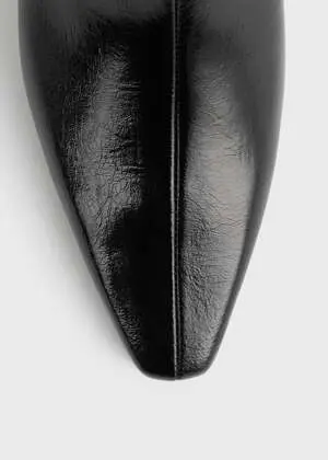 TOTEME Slim Naplack Ankle Boots