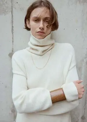TOTEME Long Croco-embossed Cuff