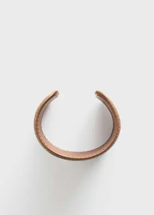 TOTEME Long Croco-embossed Cuff