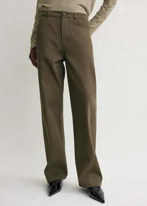 TOTEME Relaxed Twisted Trousers