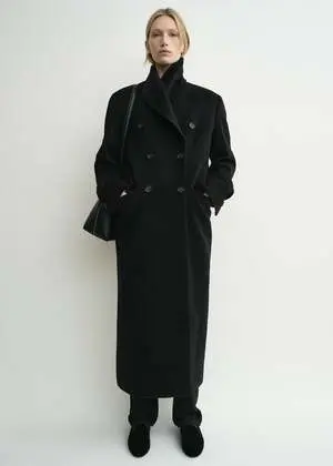 TOTEME Broad Coat - Black