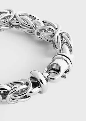 TOTEME Byzantine Link Bracelet - Silver