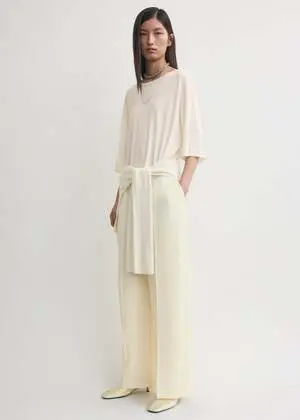 TOTEME Wide Fluid Trousers