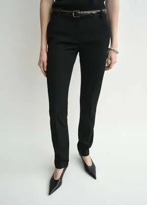 TOTEME Low-waist Slim Evening Trousers