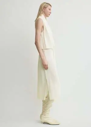 TOTEME Fringed Scarf Dress