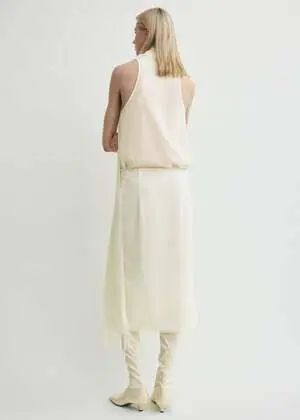 TOTEME Fringed Scarf Dress