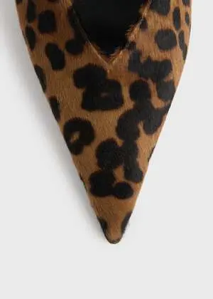 TOTEME Wedge-heel Pony Hair Slingbacks