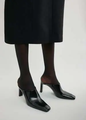 TOTEME Bar Leather Mules