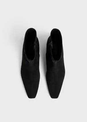 TOTEME Zipped Suede Chelsea Boots