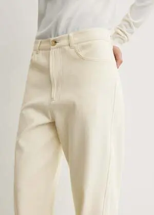 TOTEME Relaxed Twisted Trousers