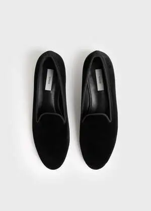 TOTEME Velvet Loafers