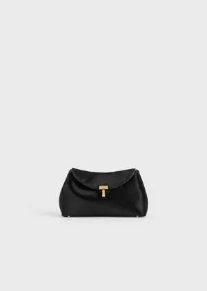 TOTEME Mini T-lock Pony Hair Clutch