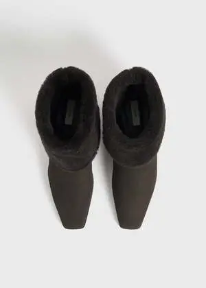 TOTEME Fold-down Shearling Boots
