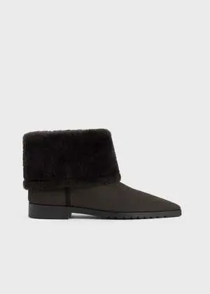 TOTEME Fold-down Shearling Boots