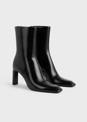 TOTEME Bar Glossy Leather Boots
