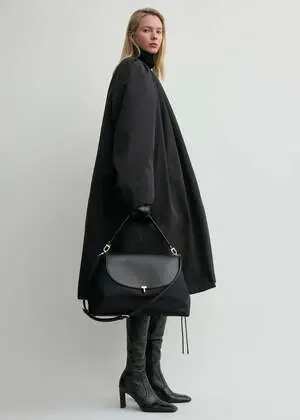 TOTEME T-lock Nylon Satchel