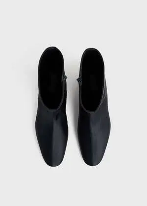 TOTEME Satin Ankle Boots