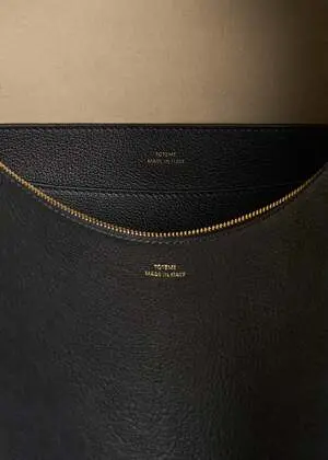 TOTEME Bevel Grained-leather Bag