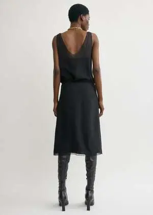 TOTEME Chiffon Slip Skirt