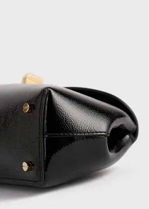 TOTEME Mini T-lock Naplack Clutch