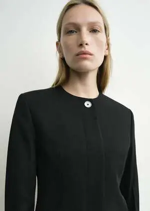 TOTEME Collarless Evening Jacket