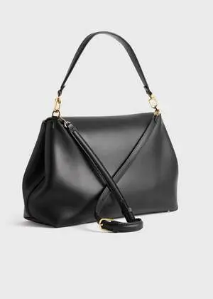 TOTEME T-lock Leather Satchel